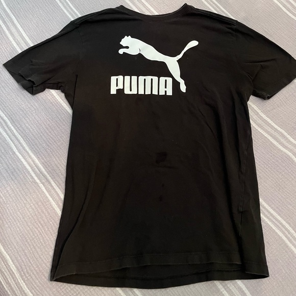 Puma | Shirts | Puma Logo Tshirt | Poshmark